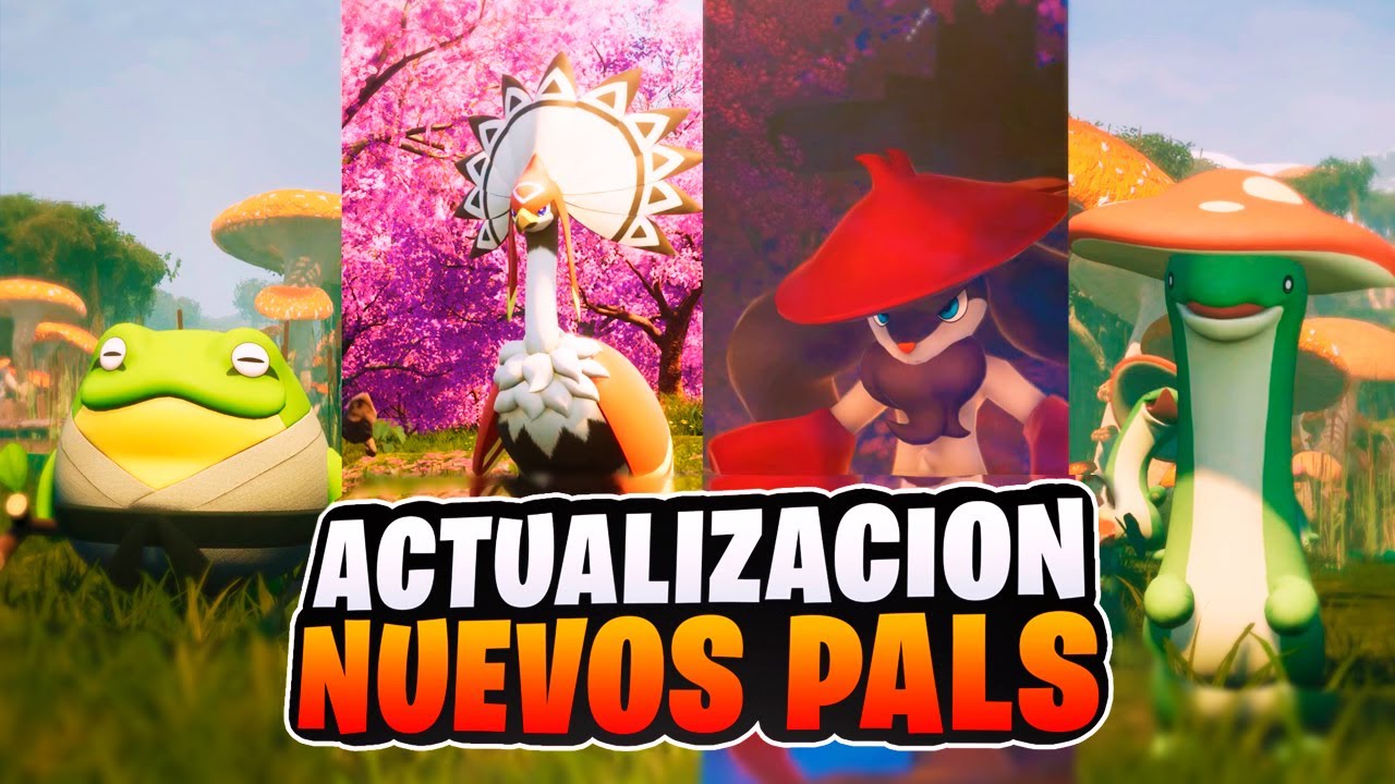 4 NUEVOS PALS TRAILER ACTUALIZACION de PALWORLD con NUEVO CONTENIDO ...