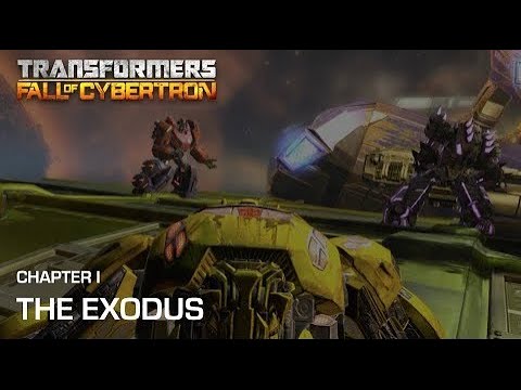 Transformers Fall of Cybertron:Gameplay👀Part-1 ( The Exodus "-" Ark") - YouTube