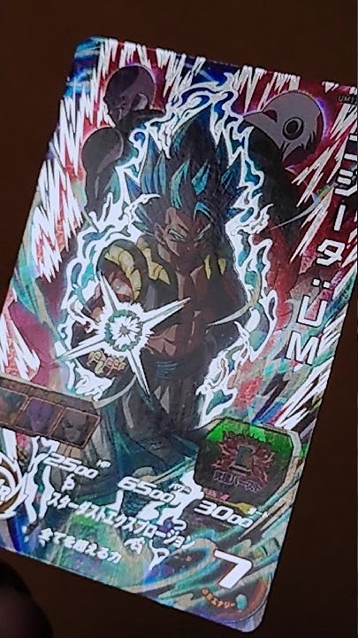 UM12-SECゴジータ:UM #dbh #dbh #sdbh #キリク #ドラゴンボール #db #db #dragonball #ジャンプ #トレーディングカード #トレカ紹介 #dbgt ...