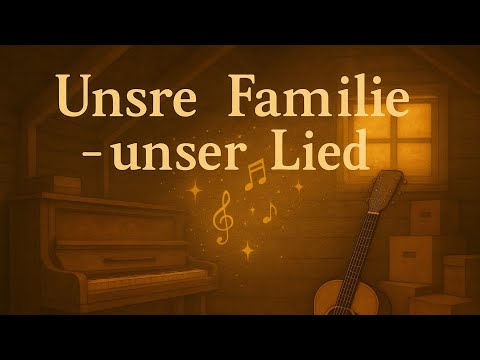 Unsre Familie - unser Lied | Ein Familienlied über Liebe, Zusammenhalt & Geborgenheit ❤️