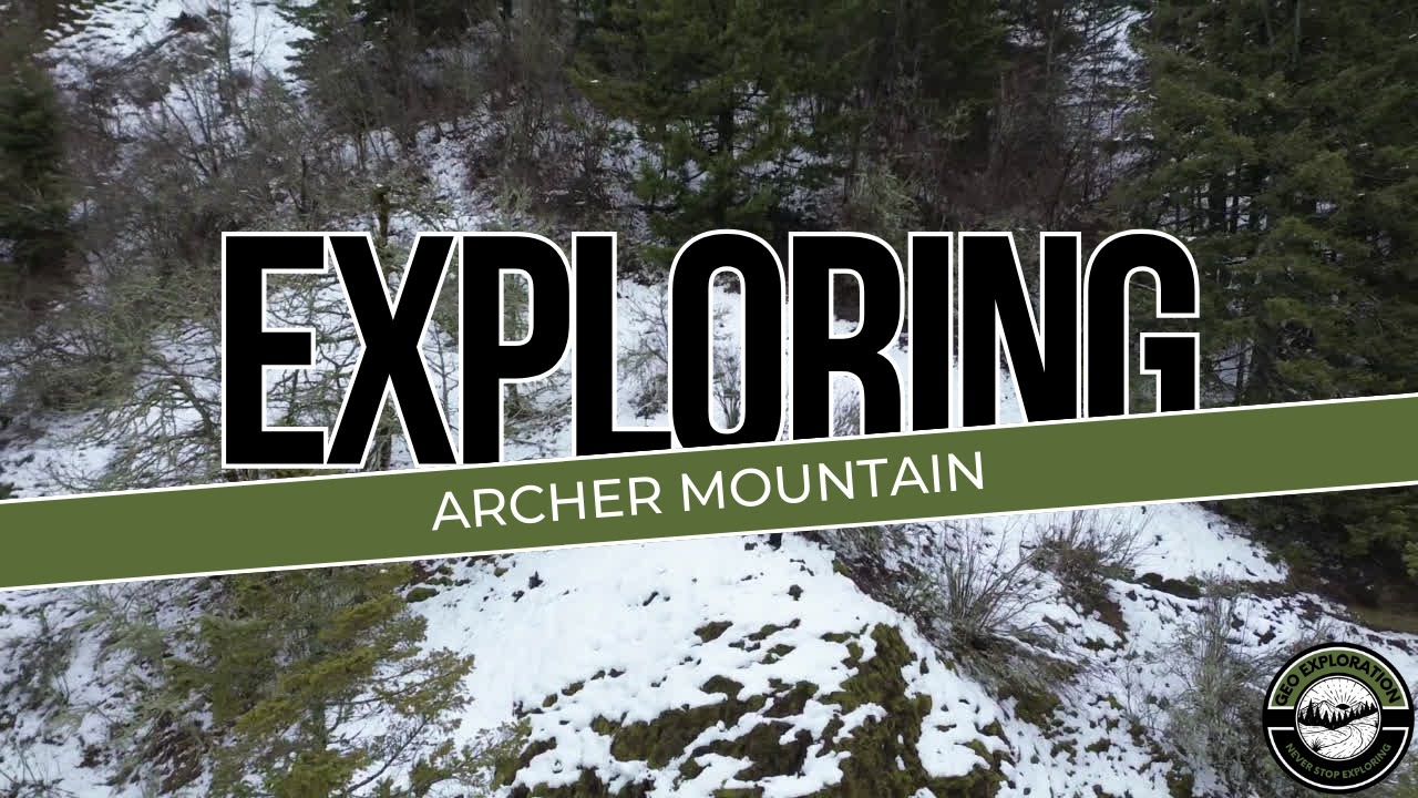 Archer Mountain in the deep snow! - YouTube