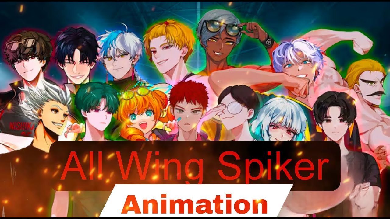 All Wing Spiker Animation - The Spike Cross volleyball #thespike - YouTube