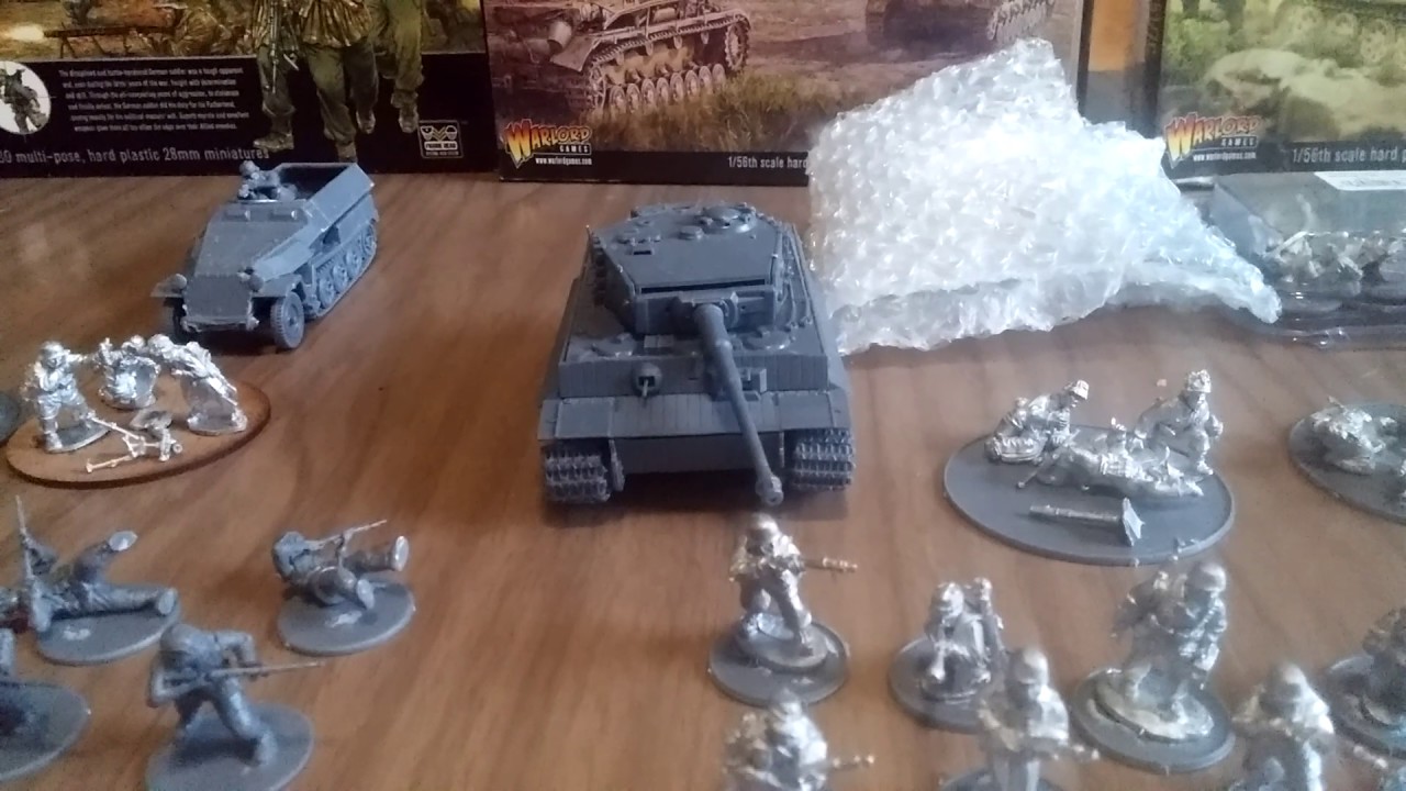 Tabletop -Bolt action German Army Start of the Army - YouTube
