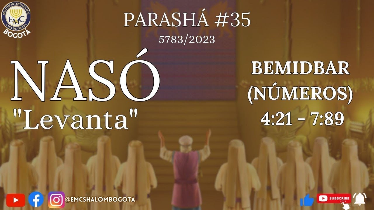 🕎⛰️ Parashá "NASÓ - Levanta”⛰️🕎 - YouTube