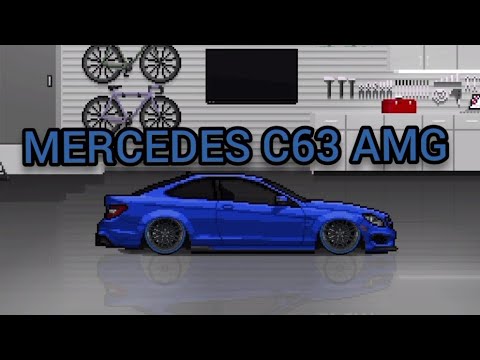 Pixel car racer (MERCEDES C63 AMG) - YouTube