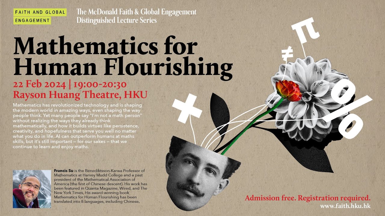 Mathematics for Human Flourishing - YouTube