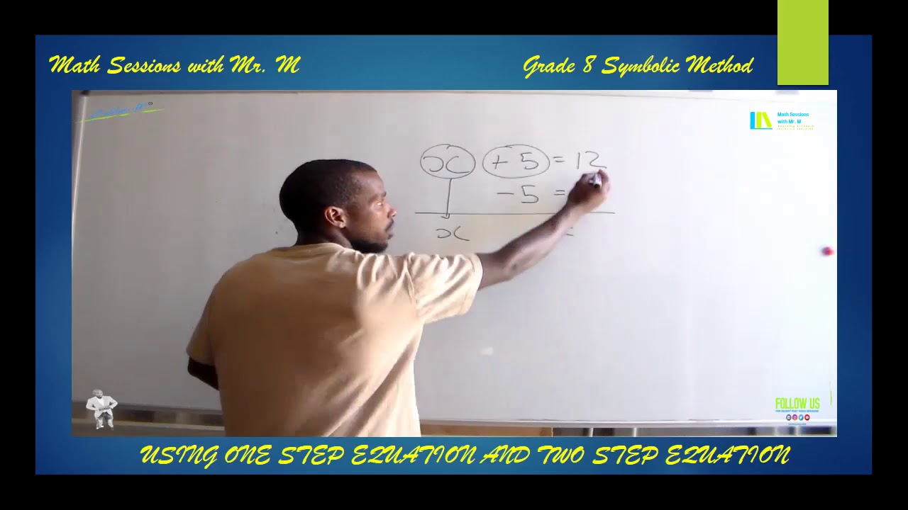 Grade 8 Symbolic Method - YouTube