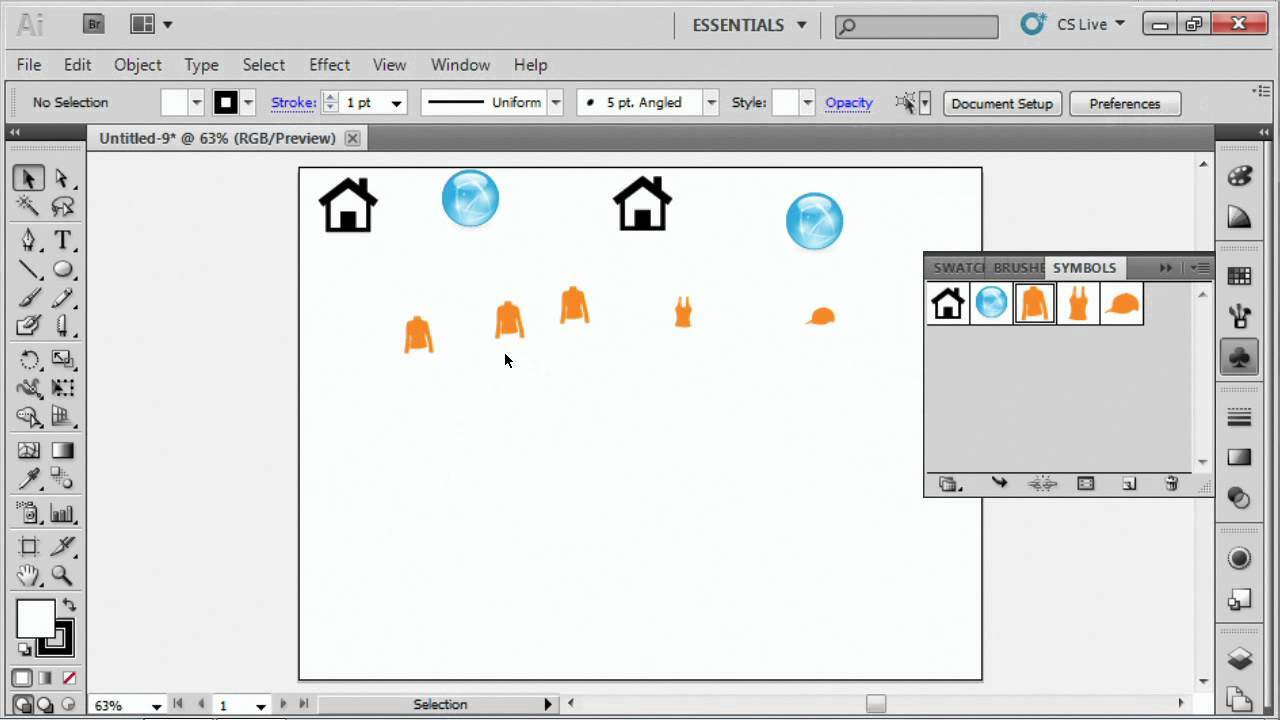 Adobe Illustrator CS5 Tutorial Training Video Part 1 - K Alliance - YouTube
