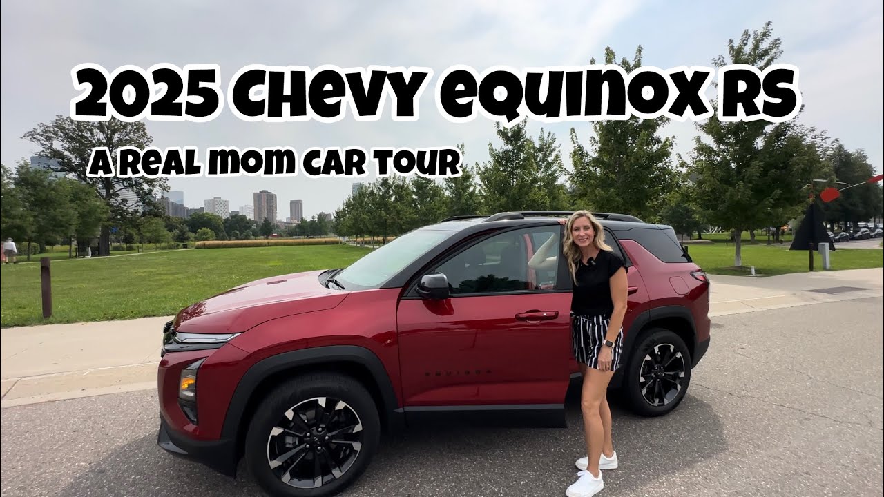 Real Mom Car Tour: 2025 Chevy Equinox RS - YouTube