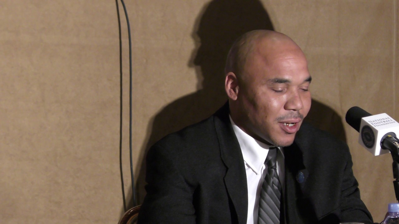 Troy Davis NFF College Football Hall of Fame Induction. - YouTube