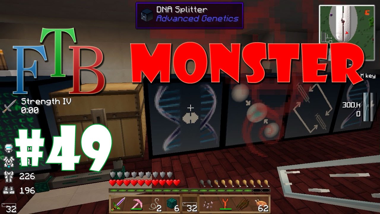 Let's play FTB Monster #49 [FR HD] : Advanced genetics partie 2 - YouTube