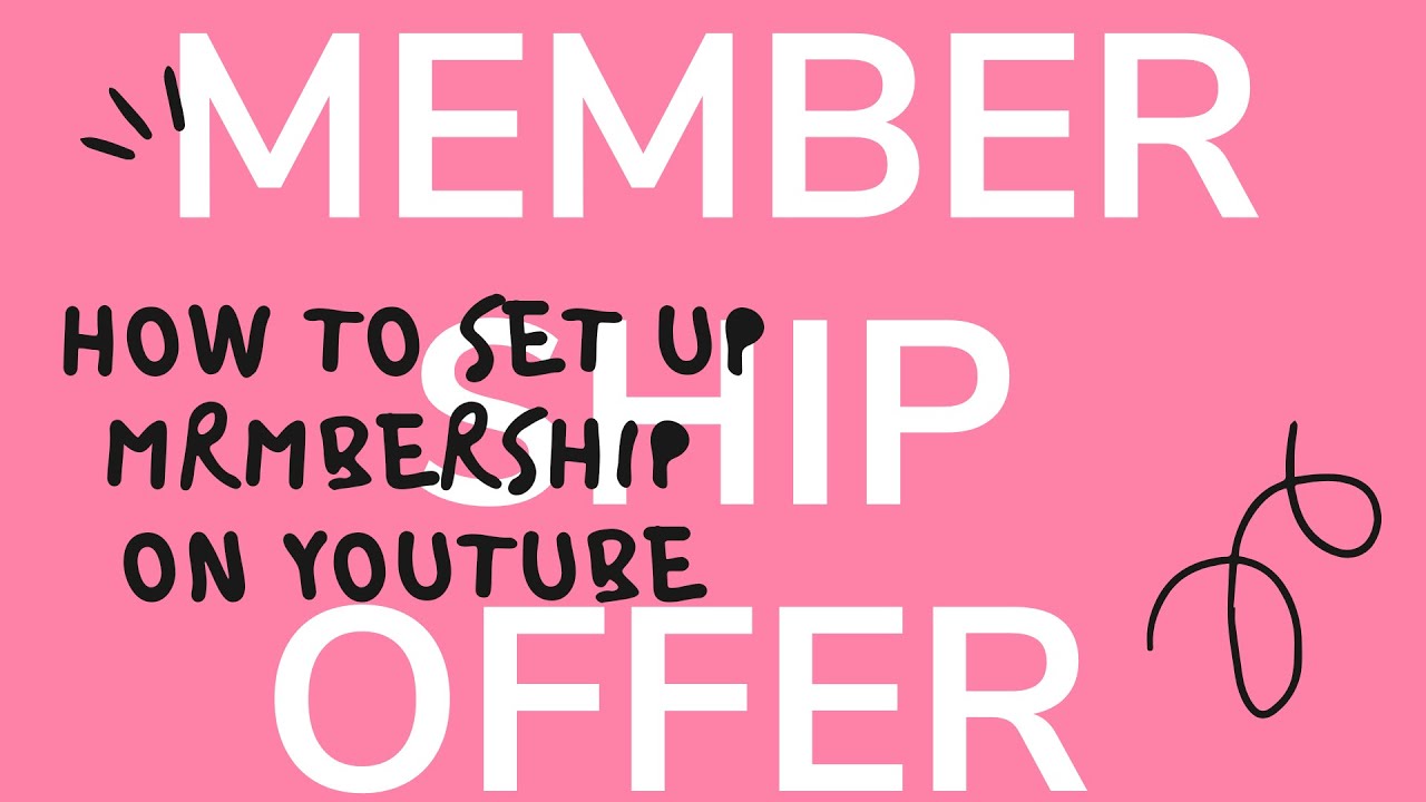 HOW TO SET UP MEMBERSHIP OFFER ON YOUTUBE FULL TUTORIAL - YouTube