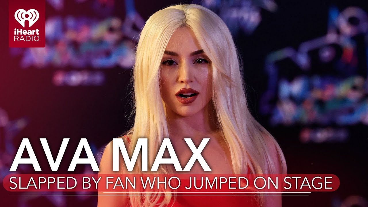 Ava Max Slapped 'So Hard' By Fan Who Jumped On Stage | Fast Facts - YouTube