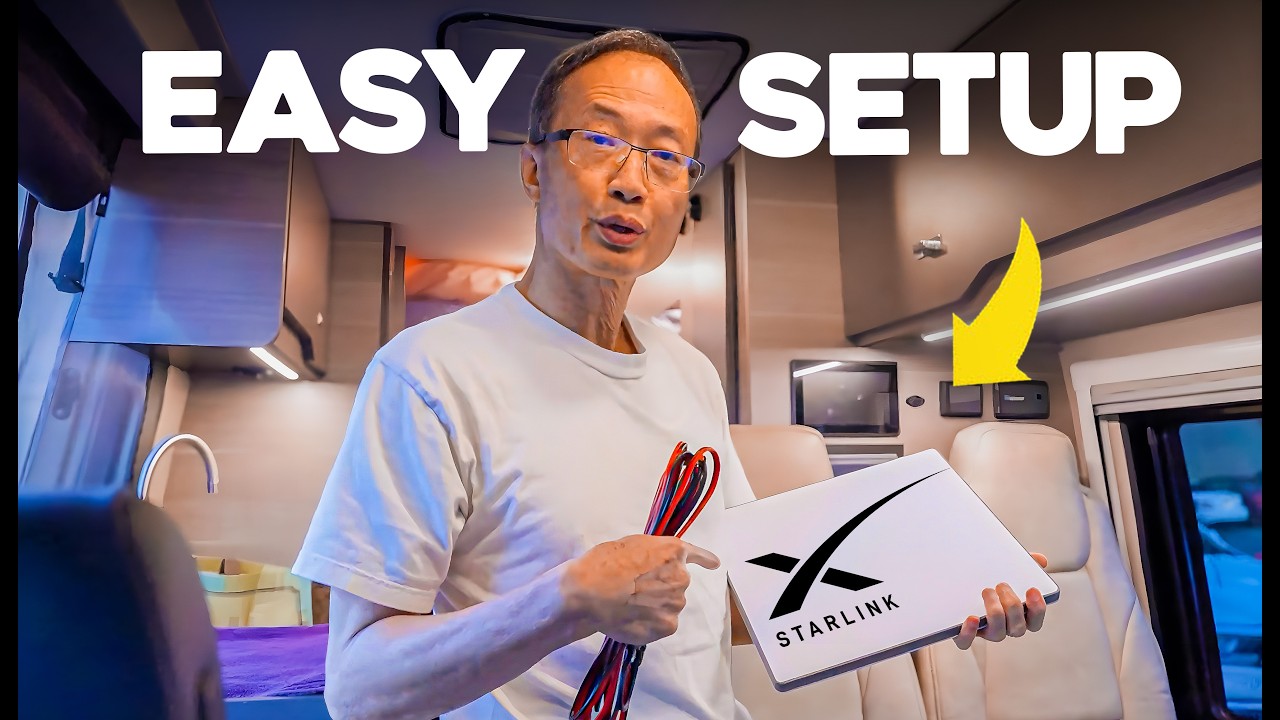 Setting Up Starlink Mini For a Sprinter RV - Full Walkthrough - YouTube