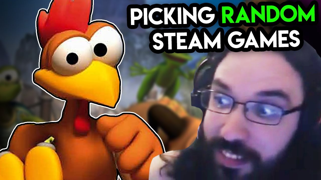 "German Donald Duck" - Picking RANDOM Steam Games to Play! - YouTube