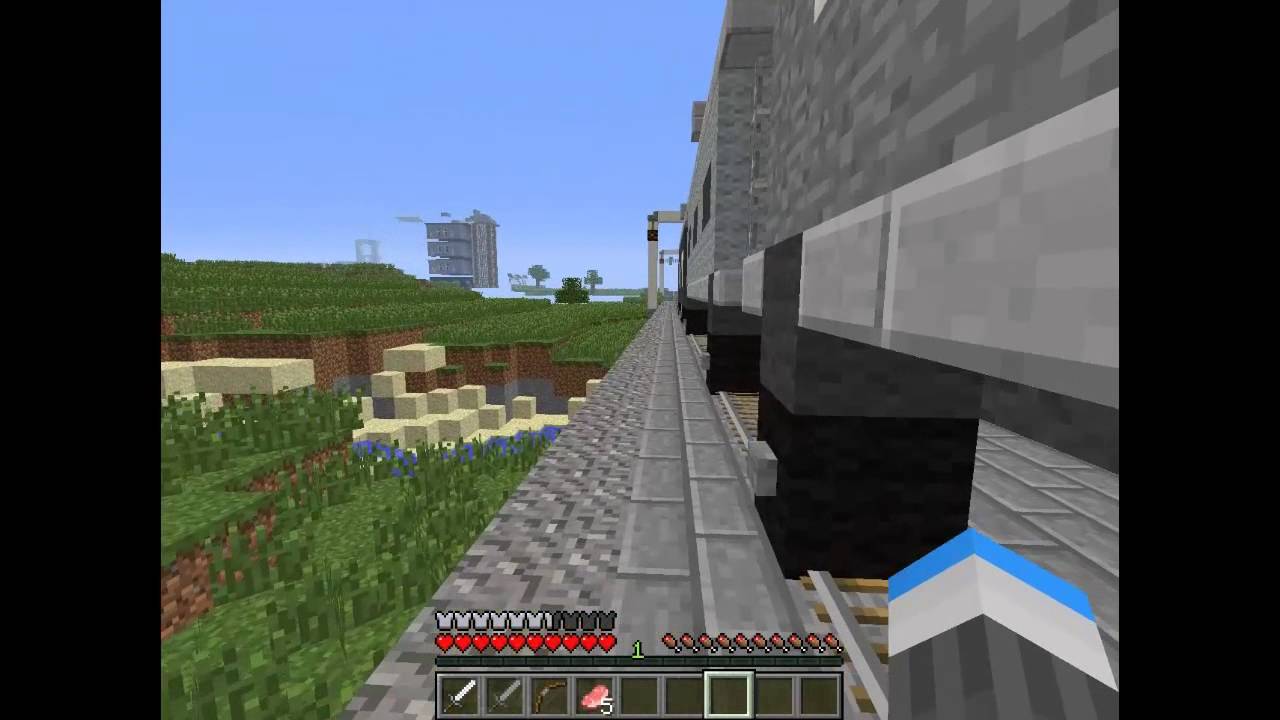 Minecraft: Hunger Games - The Airplane Station - YouTube