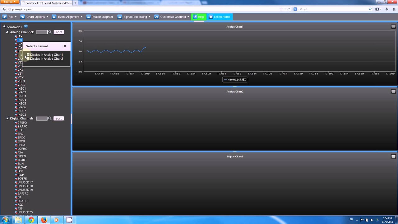 PowerGridApp - COMTRADE file Align Multiple COMTRADE Event Records by ...