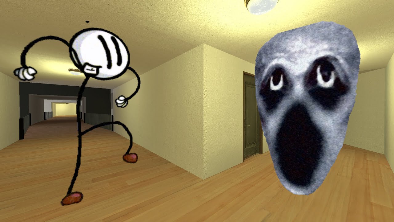 Henry Stickmin And Observer Nextbot Gmod - YouTube