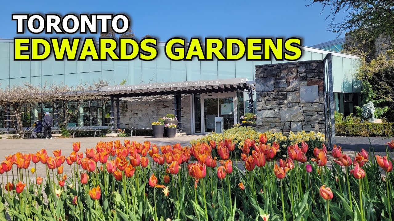 [4K] 🇨🇦 Edwards Gardens Walking Tour | Toronto Botanical Garden ...