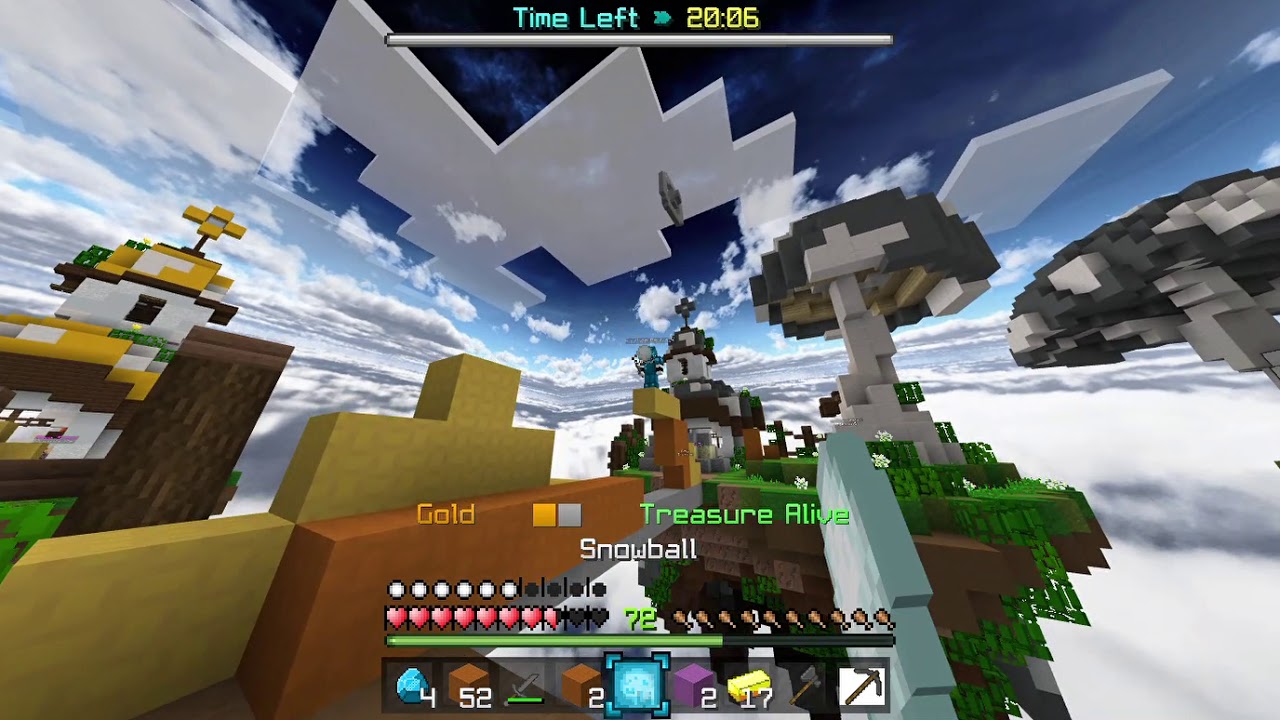 Minecraft Hive Treasure Wars solos#3 - YouTube