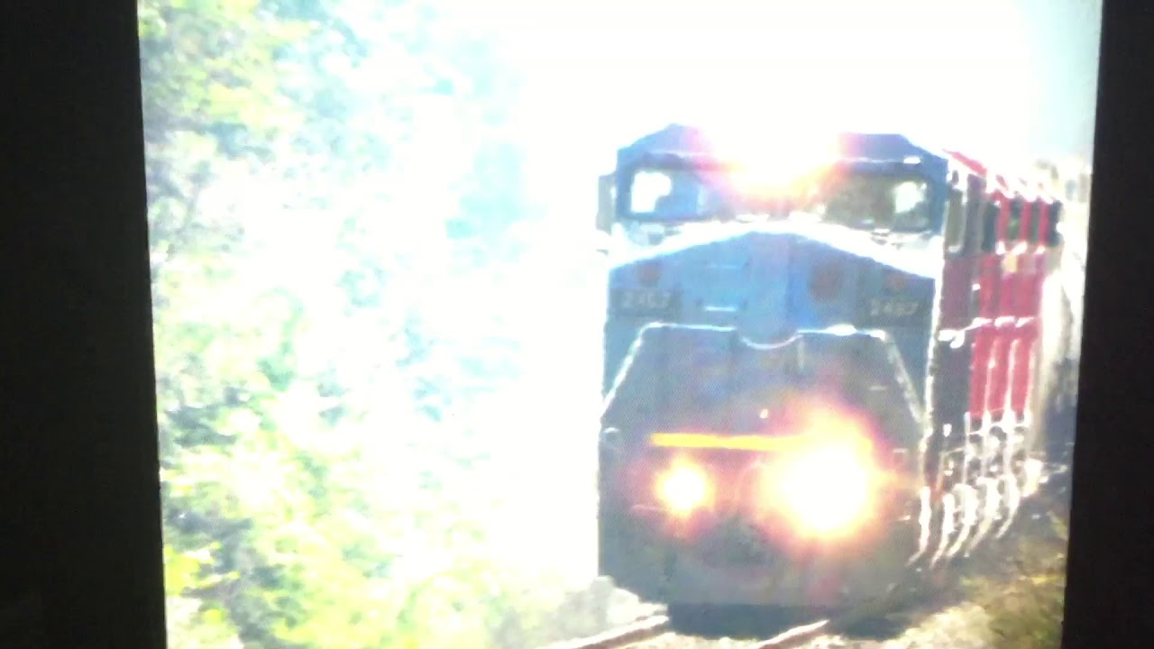 SUPER RARE! CN 2457 (Blue Devil), CN 5741 SD75, CP 7006, CP 7008, and CP 7025 SD70ACu!!! - YouTube
