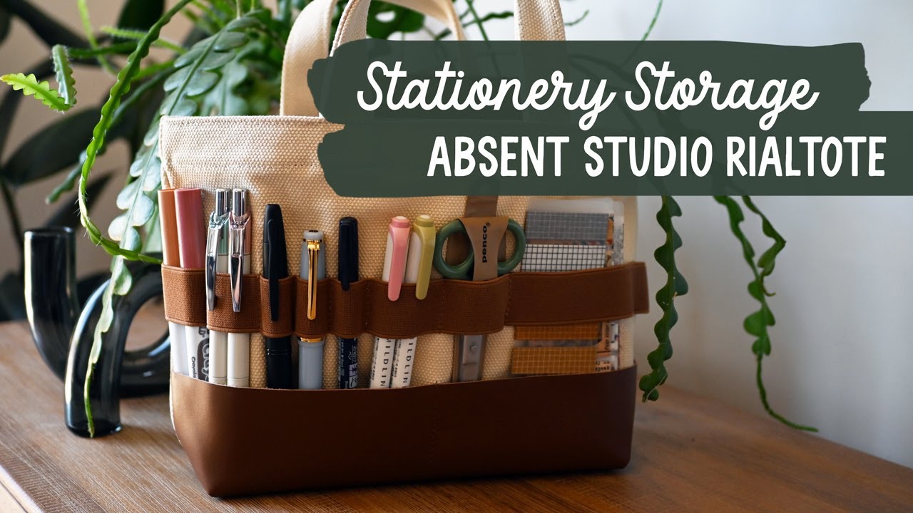 Updated Stationery and Journal Storage | Absent Studio Rialtote Bag ...