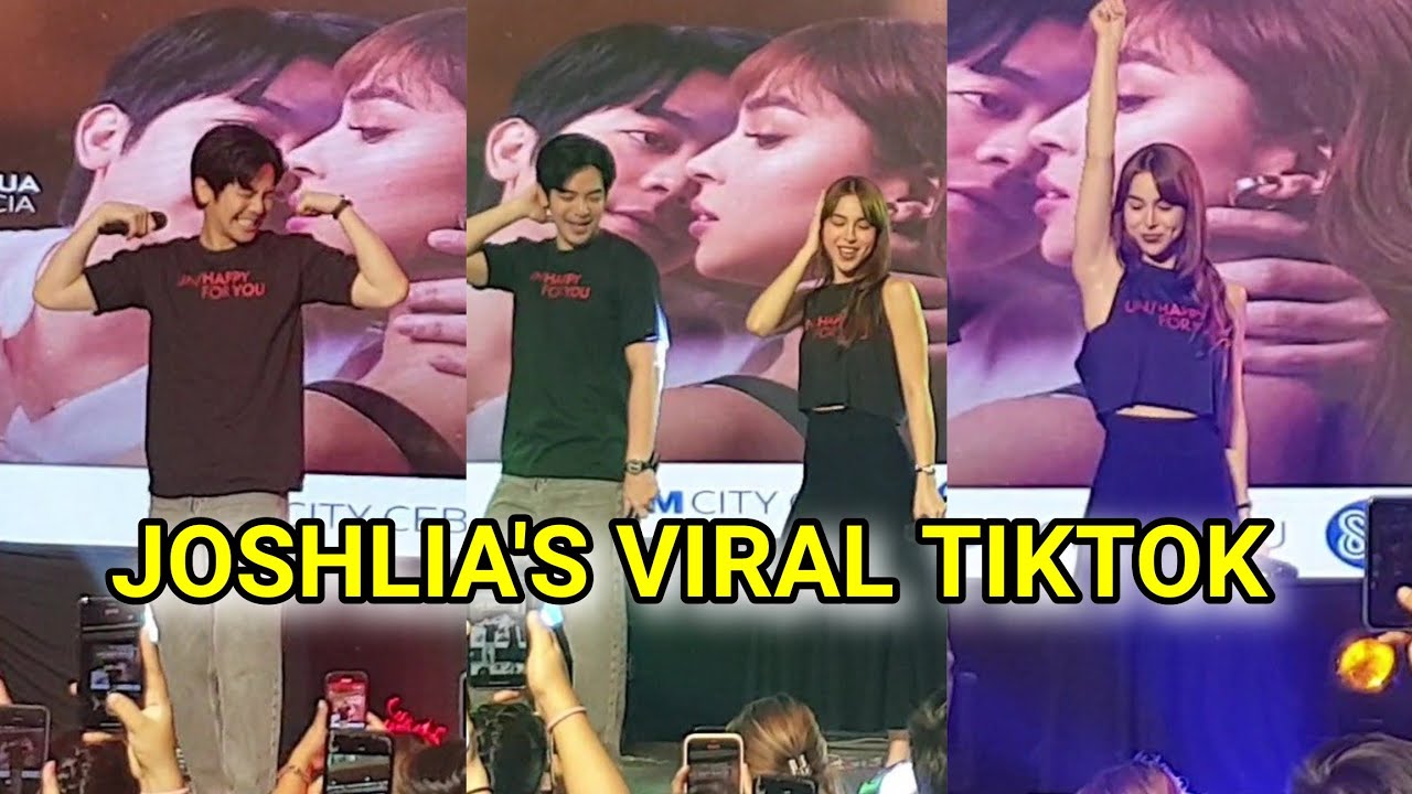 JOSHLIA PERFORMING THEIR VIRAL TIKTOK DANCES LIVE!!! | Unhappy For You ...