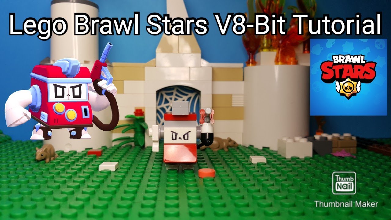 Lego Brawl Stars V8-Bit tutorial - YouTube