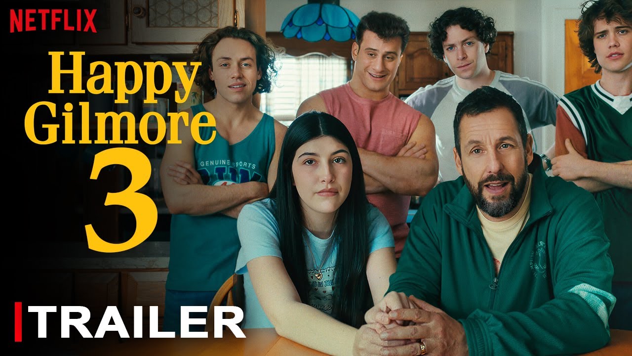 Happy Gilmore 3 - Trailer | Netflix | Adam Sandler, Julie Bowen, Sunny ...