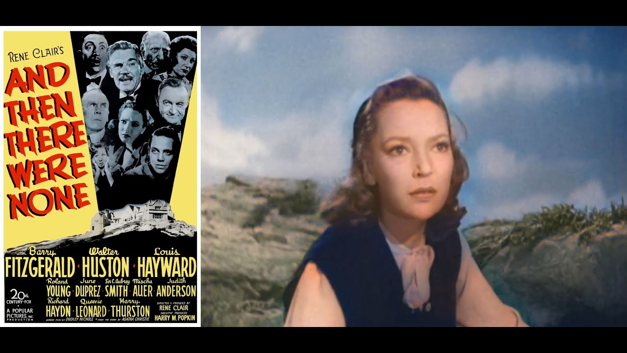 And Then There Were None 1945 Colorized, Full complete movie. Color ...