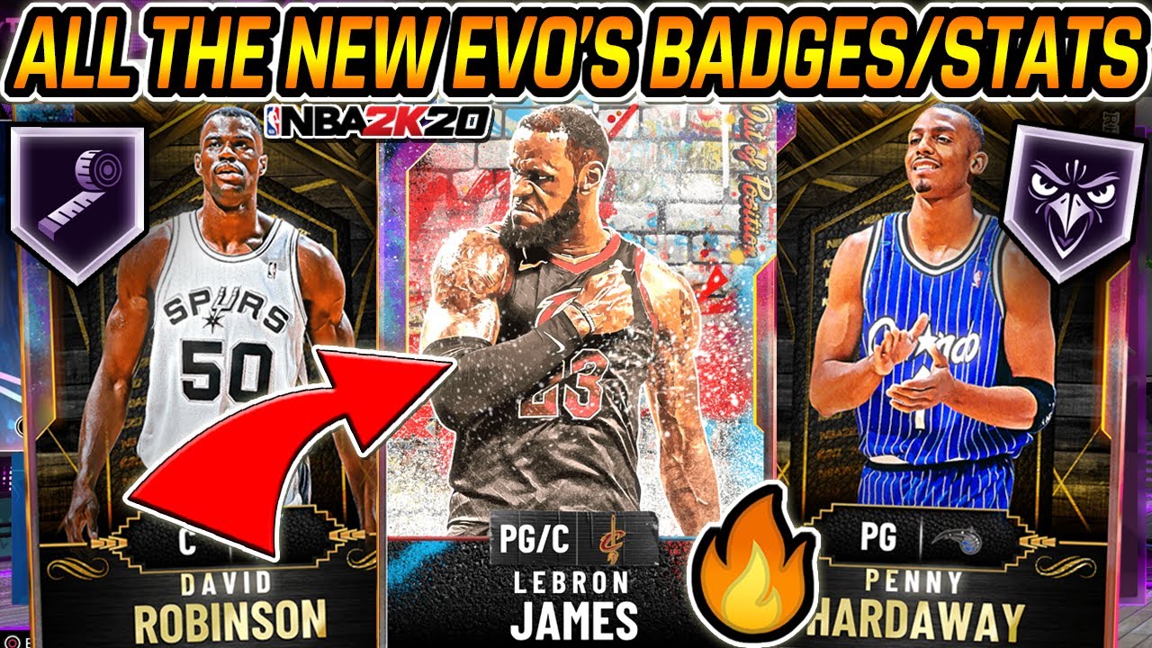 NBA 2K20 MYTEAM - NEW EVOLUTION CARDS! ALL NEW BADGES + STAT UPGRADES ...
