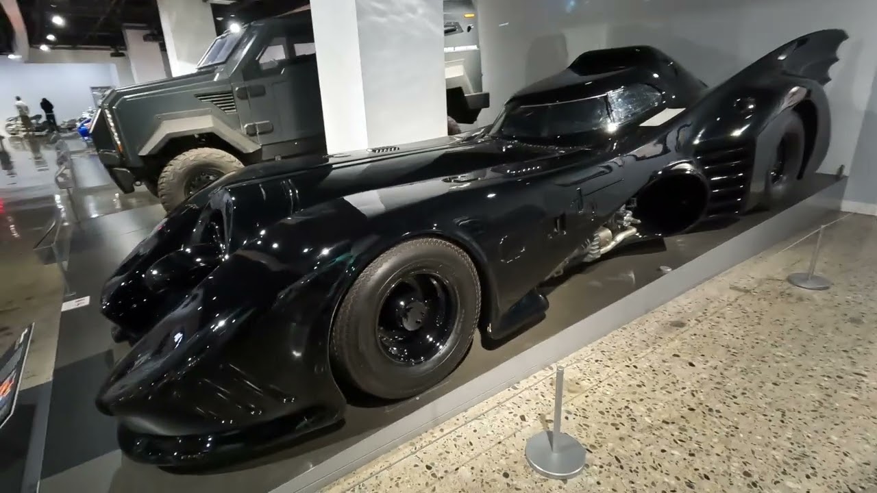 Batman Original Screen Used Batmobile 1989 Michael Keaton - YouTube