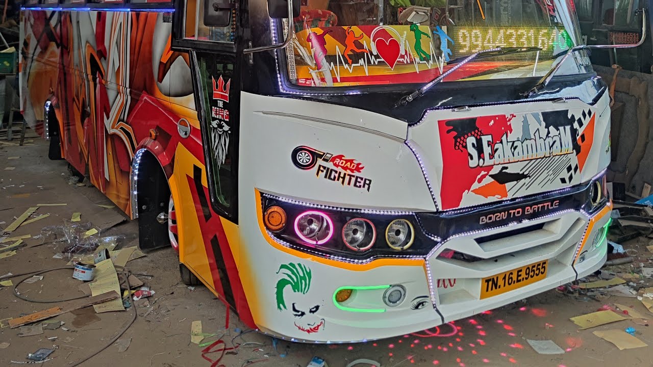 EICHER BS4 new coach van bodybuilding delivery Alteration ART PAINTING ...