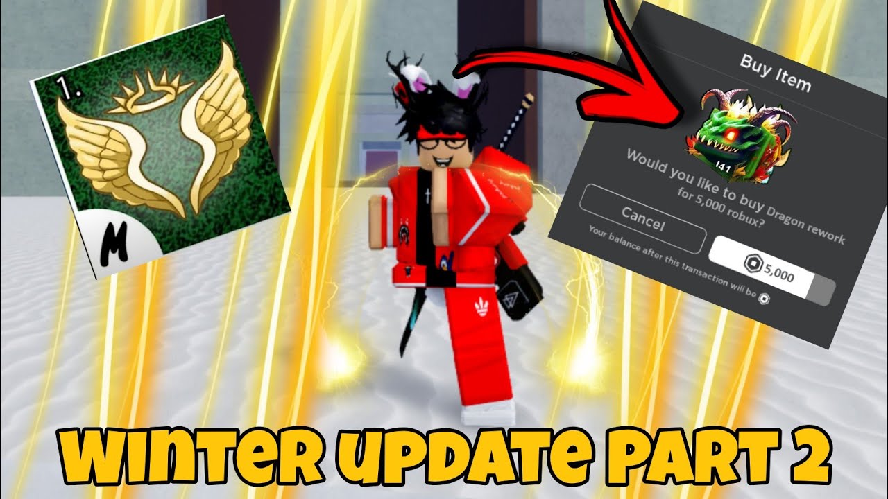 Winter Update Part 2 Is Coming Very Soon (Leakes, Dragon Rework, Map ...