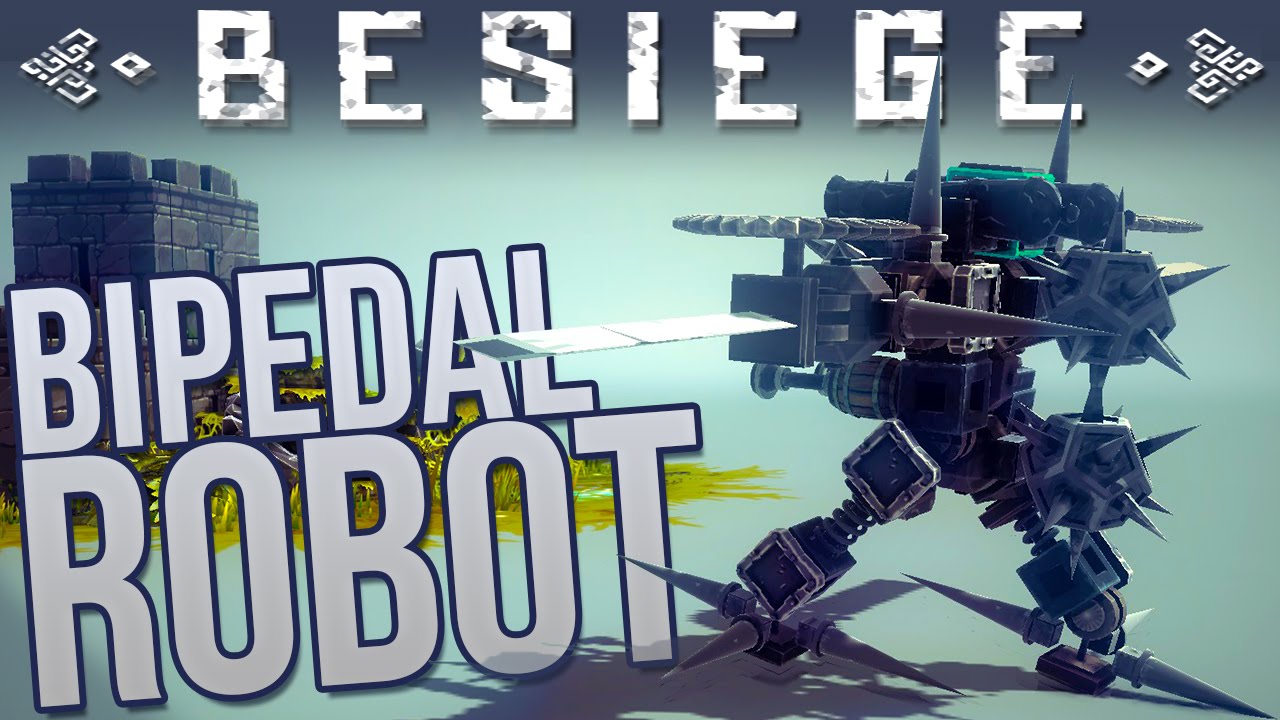 Besiege Alpha Gameplay - Standing Robots & More! - Besiege Gameplay ...