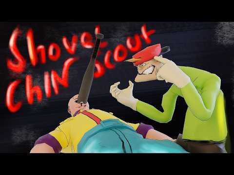 Shovel Chin Kevin/Scout ( 3D cartoon x TF2 )
