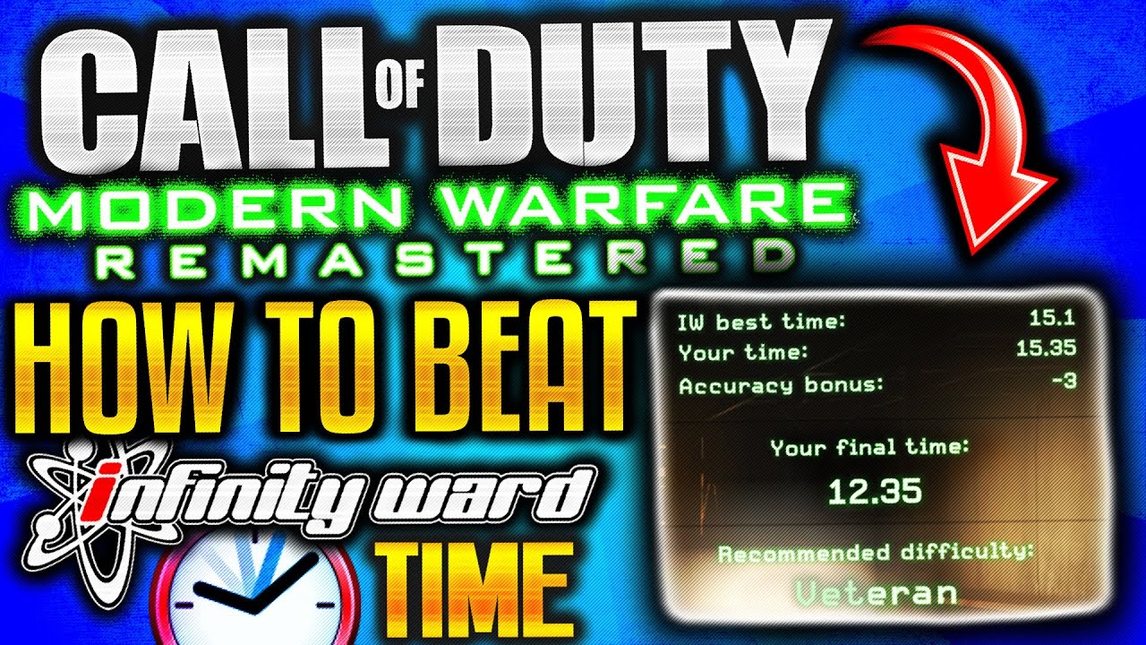 COD MWR "FASTEST FNG CORSE TIME!" HOW TO GET "BEST OF THE BEST" TROPHY ...