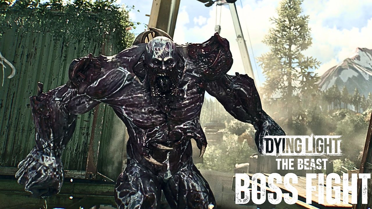 Dying Light the Beast - Behemoth Chimera Boss Fight! - YouTube