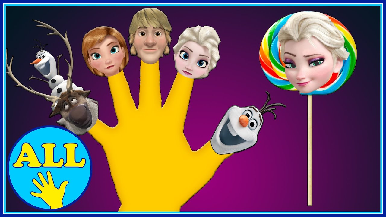 Daddy Finger Song Frozen | Frozen Finger Family Song - YouTube