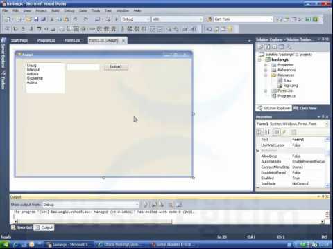 Visual Studio.net 2010 Görsel Eğitim Seti Türkçe Video gorselogretim.com