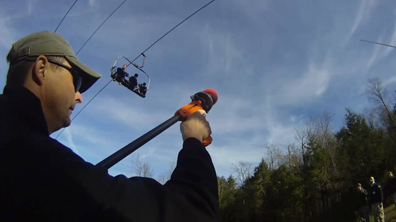 Lucky Line Launcher Lift-Off - Butternut Ski Patrol Lift Evac Drill ...