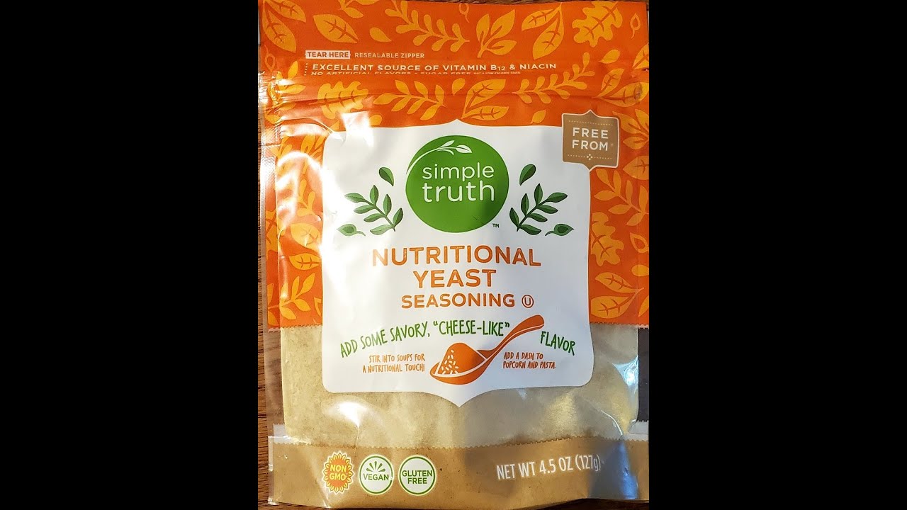 Simple Truth Nutritional Yeast Seasoning Review - YouTube