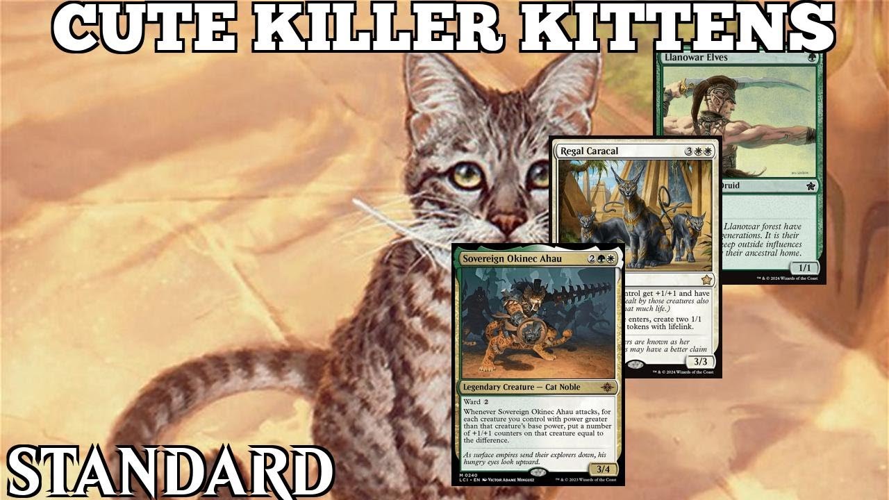 CUTE KILLER KITTENS | Selesnya Cats | Standard | MTG Arena - YouTube