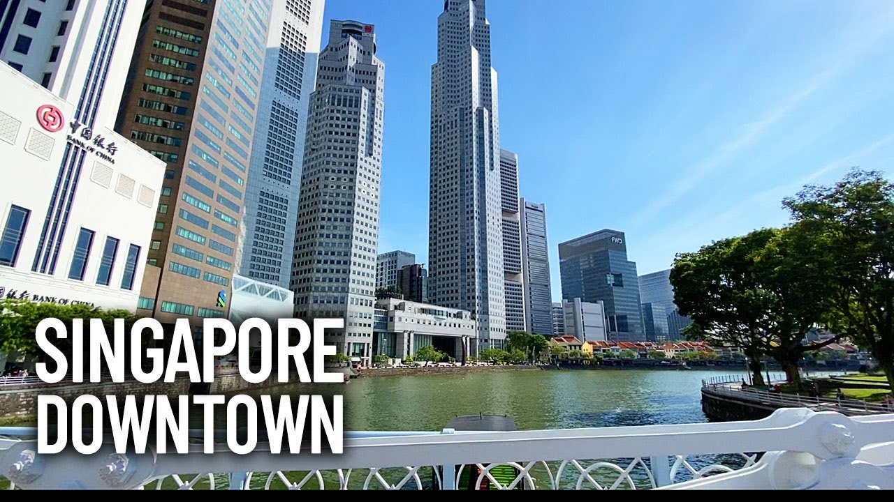 The Downtown Core - Singapore's Historical Financial District | Walking Tour - YouTube
