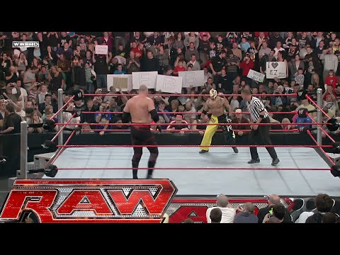 Rey Mysterio vs Kane No Disqualification Match RAW Nov 10,2008