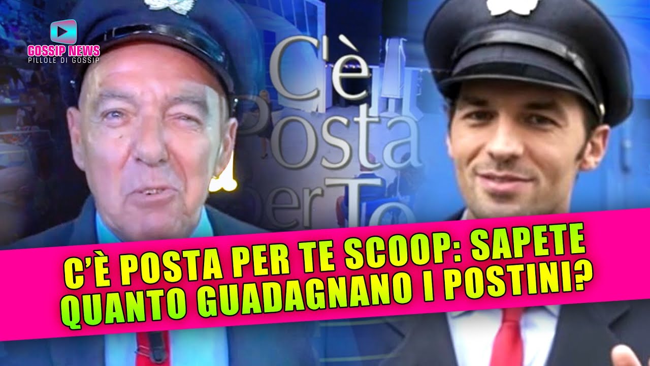 C'è Posta Per Te Scoop: Sapete Quanto Guadagnano I Postini? - YouTube