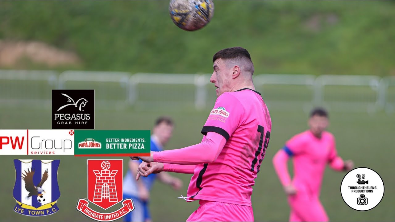 THE FLYERS TAKE THE 3 POINTS | HIGHGATE UNITED VS LYE TOWN - YouTube