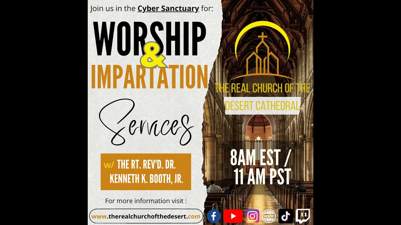 Sunday Worship & Impartation LIVE from CODCathedral | Rt. Rev'd. Dr ...