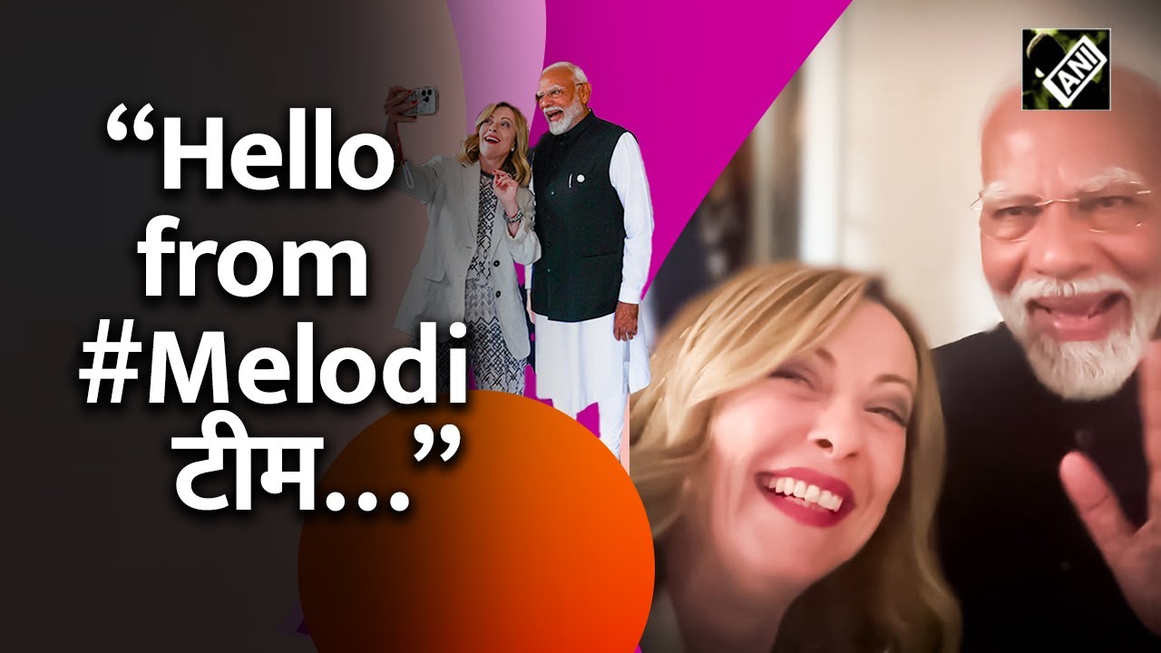 "Hello from the #melodi team...", Italy PM Georgia Meloni के Instagram ...