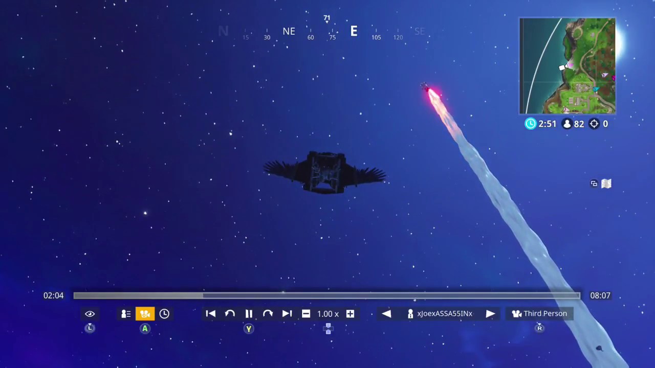 Fortnite Season 4 Rocket Launch Live Event - YouTube